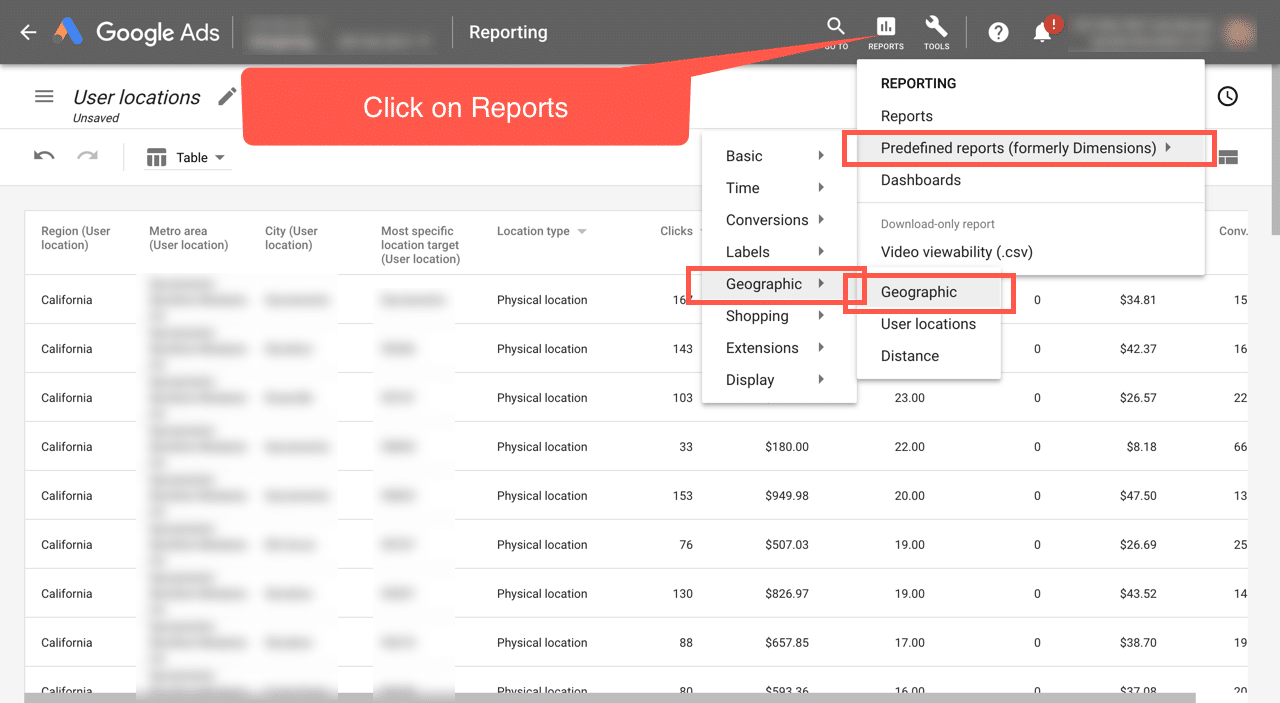 geo report - ROI Escalator